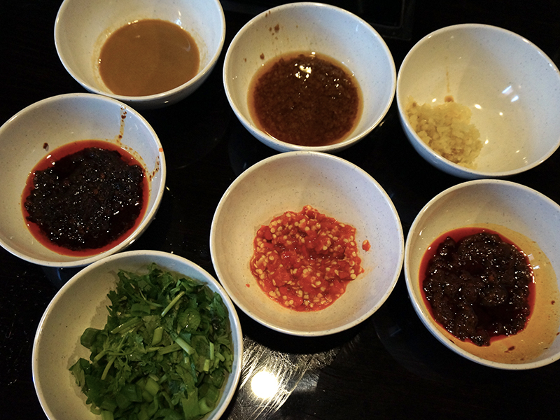 Little Szechuan, Hot Pot: Condiments | My Annoying Opinions