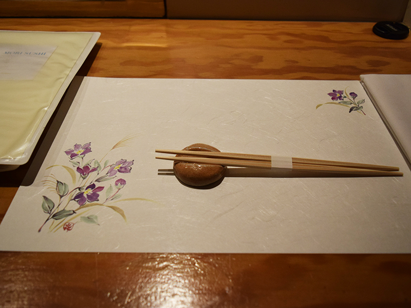 Mori Sushi: Place Setting | My Annoying Opinions