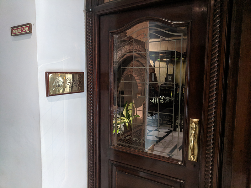 Chor Bizarre, Entrance | My Annoying Opinions