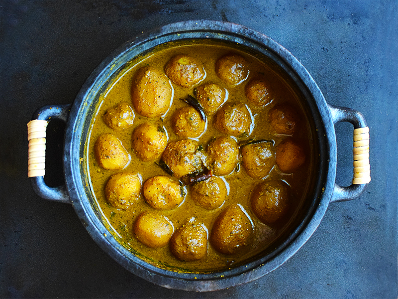 Dum Alu with Sesame and Peanut | My Annoying Opinions