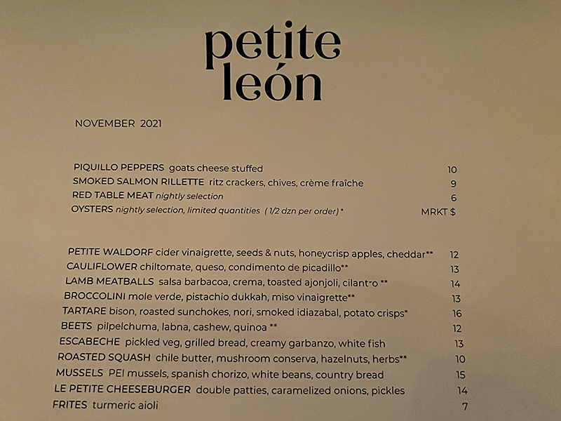 Petite Leon, Smaller plates | My Annoying Opinions