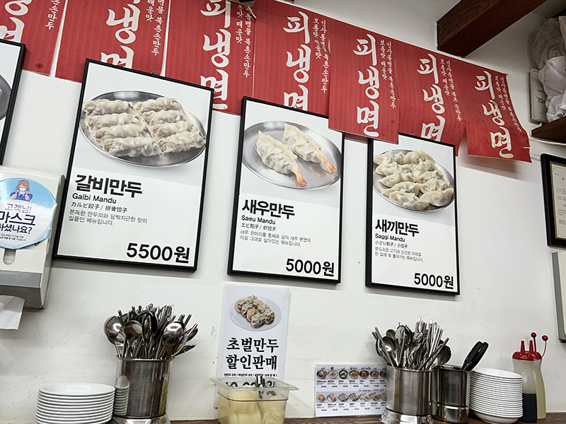 Bukchon Son Mandu, Insadong (Seoul, March 2023) | My Annoying Opinions