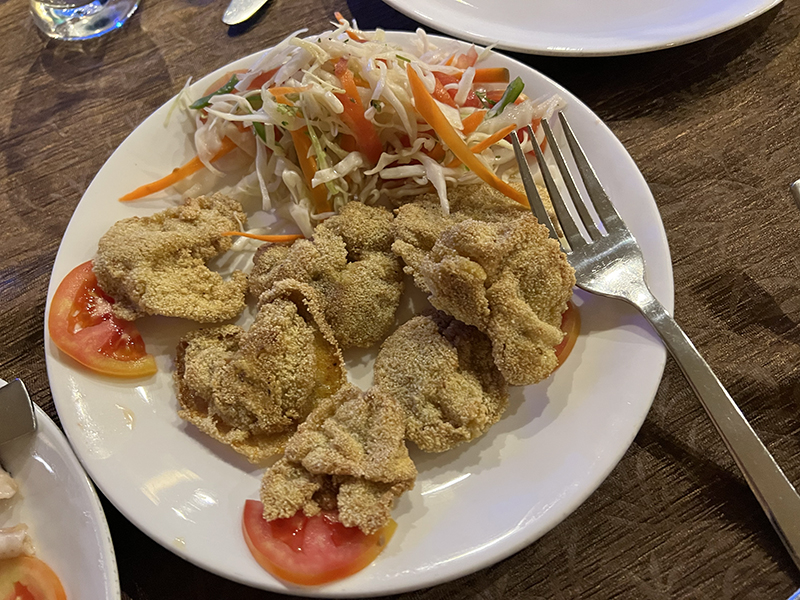 Joe’s River Cove, Mussels rava-fry | My Annoying Opinions