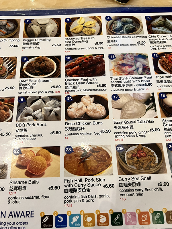Ka Shing, Dim Sum Menu 2 | My Annoying Opinions
