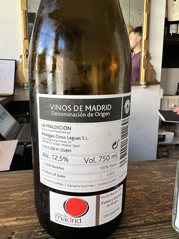 Fish Shop, Back Label | My Annoying Opinions