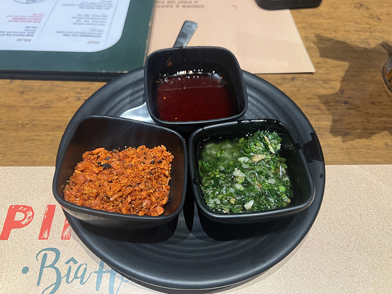 Ping’s Bia Hoi, Condiments | My Annoying Opinions