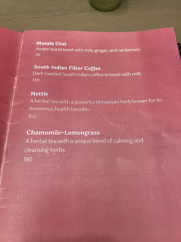 Cafe Lota, Menu 2 | My Annoying Opinions